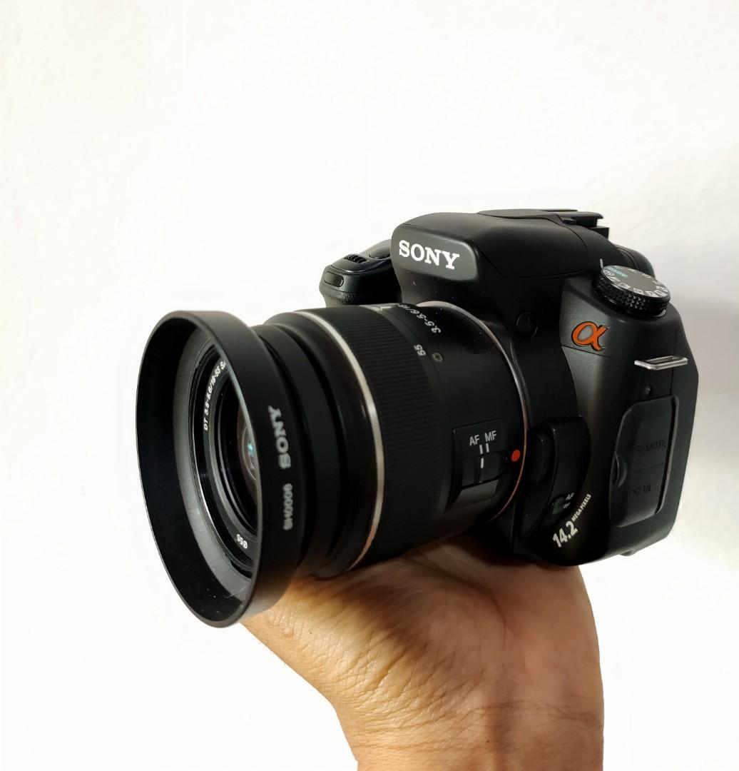 Sony A350 with 18-55mm DSLR Photography, Photography, Lens & Kits on ...