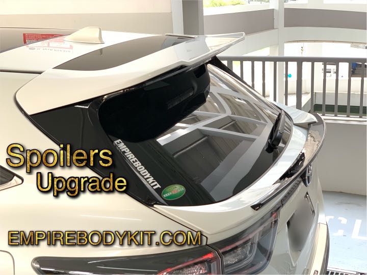 Toyota Harrier Spoiler and Bodykit , Car Accessories, Accessories on ...