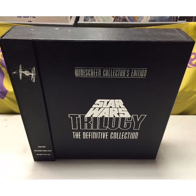 Star Wars Trilogy The Definitive Collection Laserdisc Box Set ...