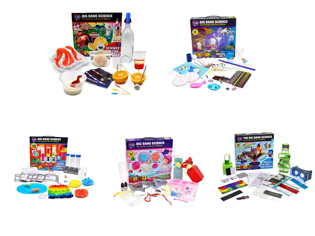 STEM Big Bang Fun Science Experiment Sets for Kids Learning Resource ...