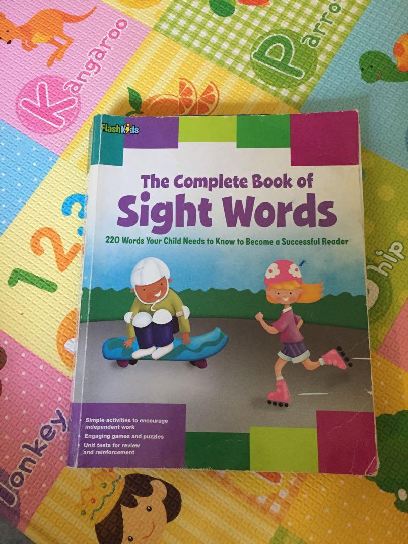 The Complete Book of Sight Words, Hobbies & Toys, Books & Magazines ...