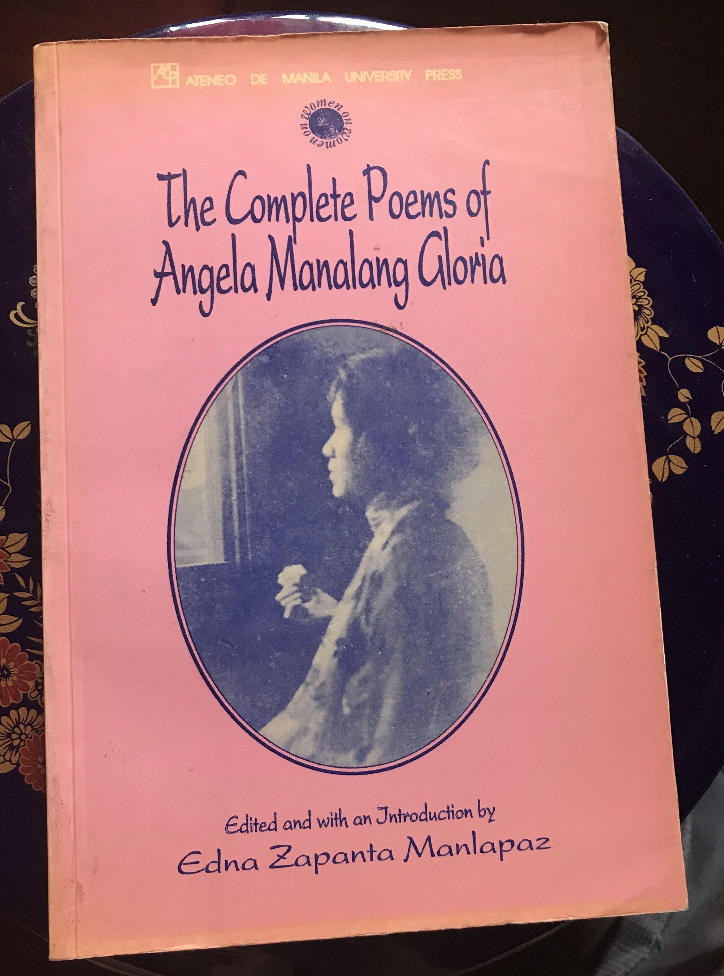 The Complete Poems of Angela Manalang Gloria, Hobbies & Toys, Books ...