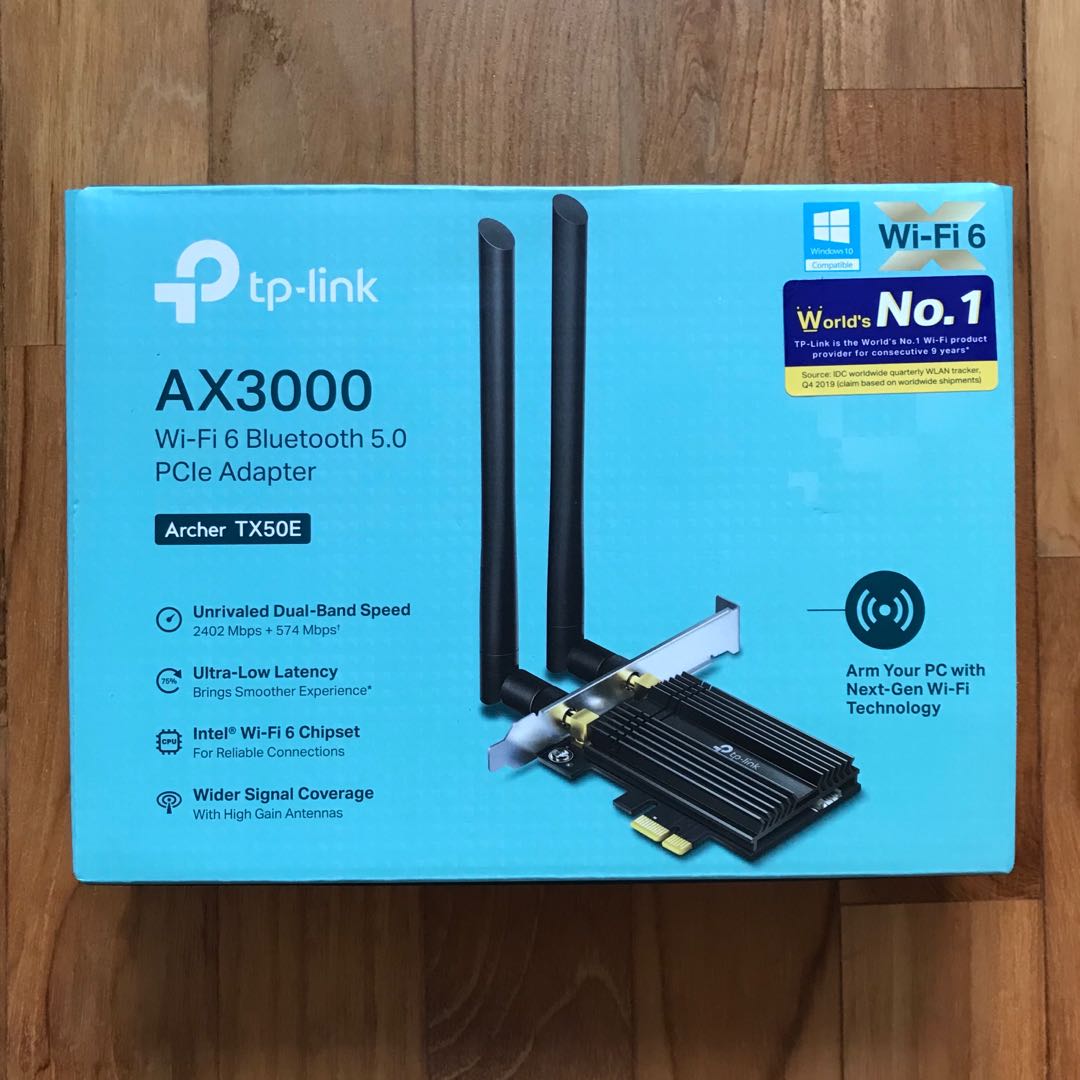 Tp-link Archer TX50E AX3000, Computers & Tech, Parts & Accessories ...