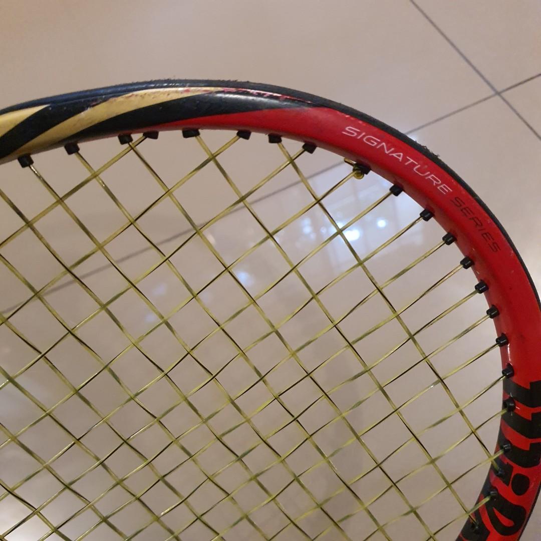 Wilson Pro Staff Six.One 95 racquet, Sports Equipment, Sports & Games ...