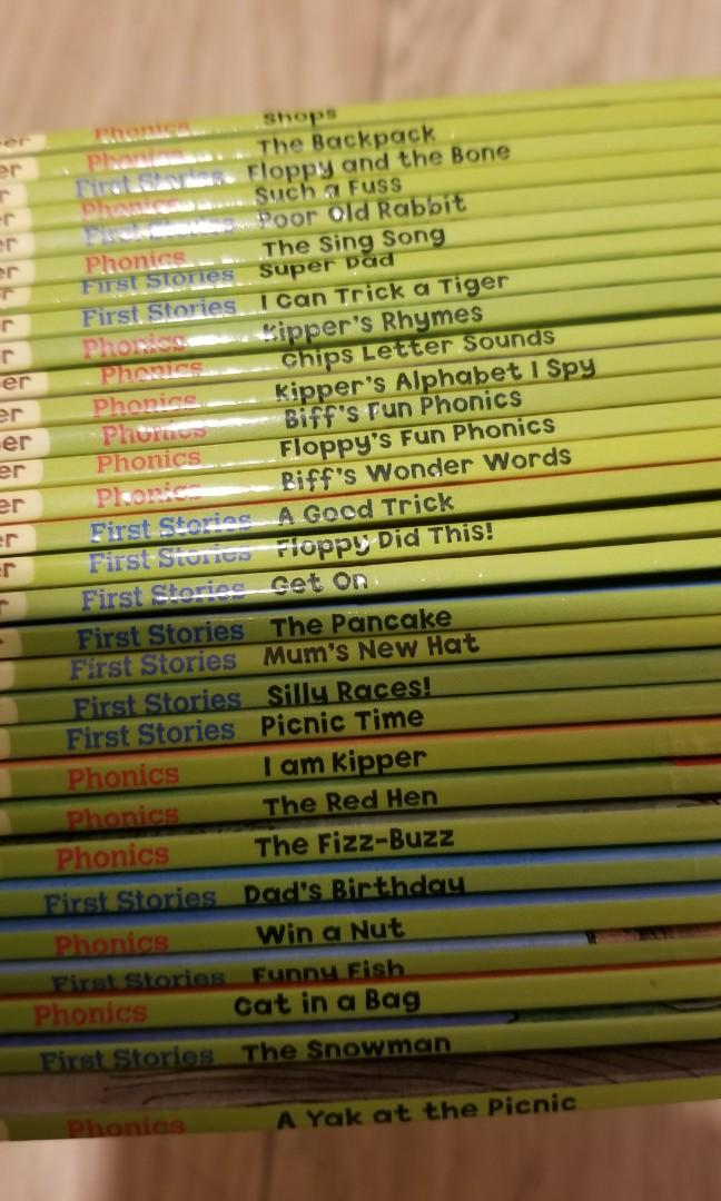 正版 Oxford ~ Read with Biff, Chip and Kipper ( ORT OST), 興趣及遊戲, 書本 & 文具 ...