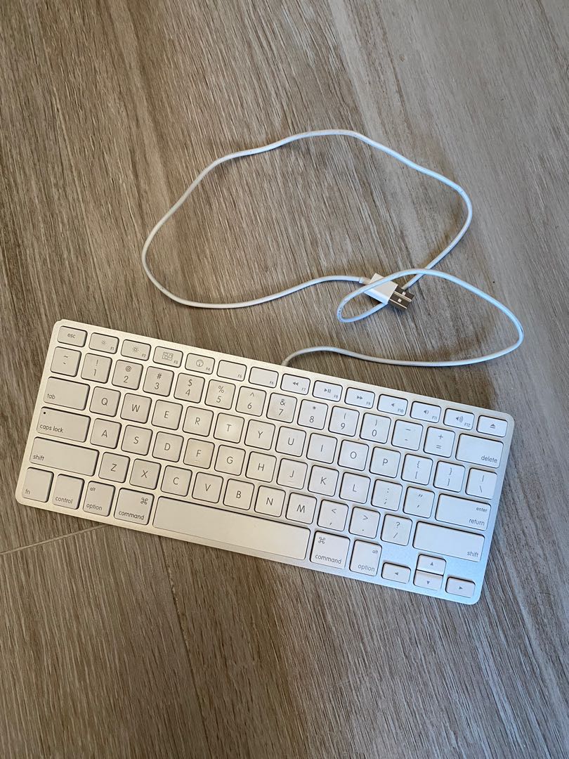 Apple A1242 78-key USB Wired Mini Keyboard - Mac or Windows, 電腦＆科技, 電腦 ...