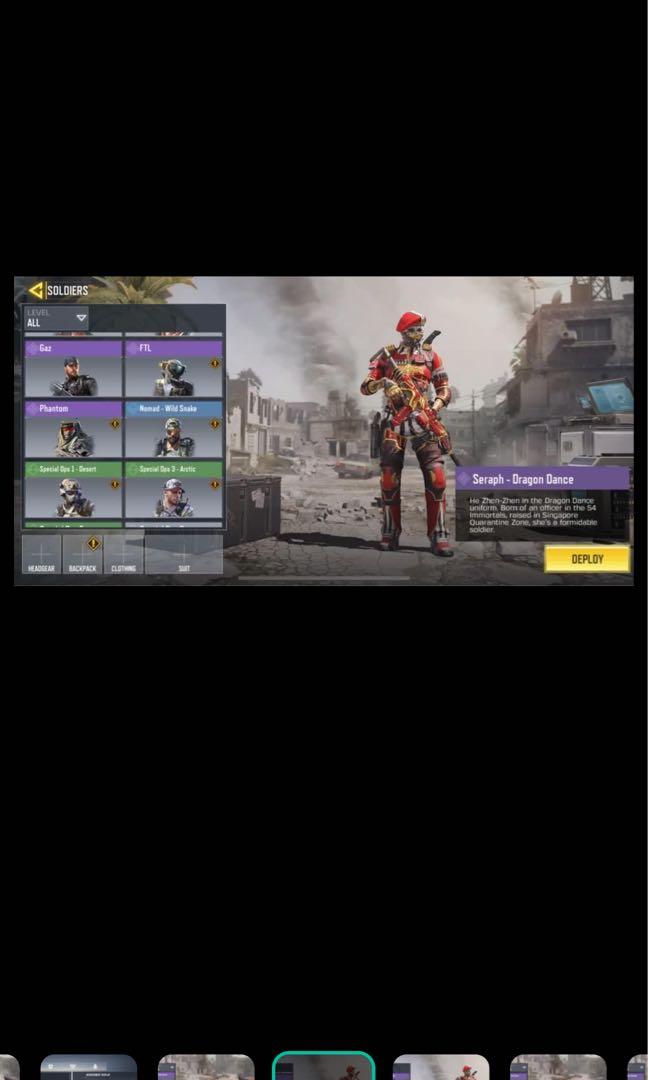 Call Of Duty Mobile CODM HBR Account, Video Gaming, Gaming Accessories ...