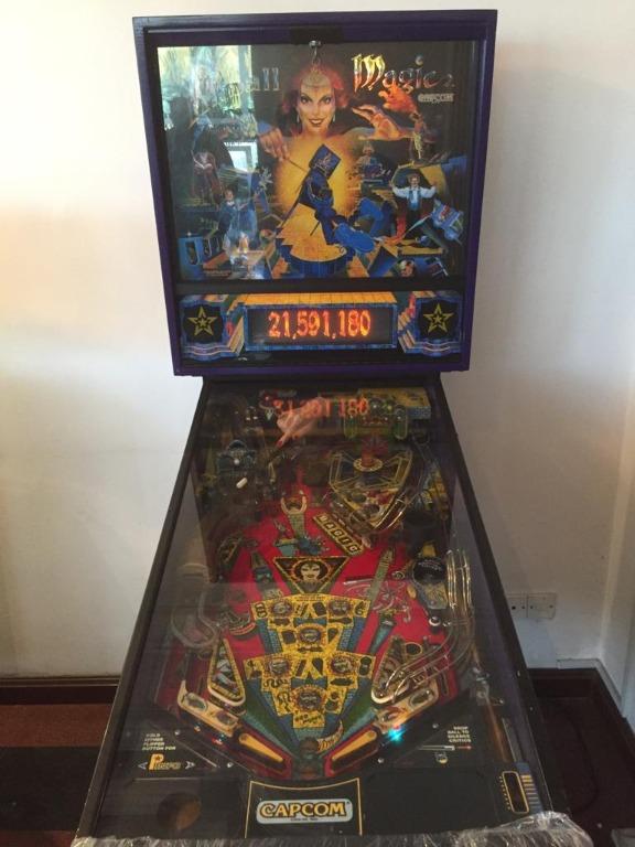CAPCOM PINBALL MAGIC 1995 ANTIQUE COLLECTIBLE LIMITED EDITION, Hobbies ...