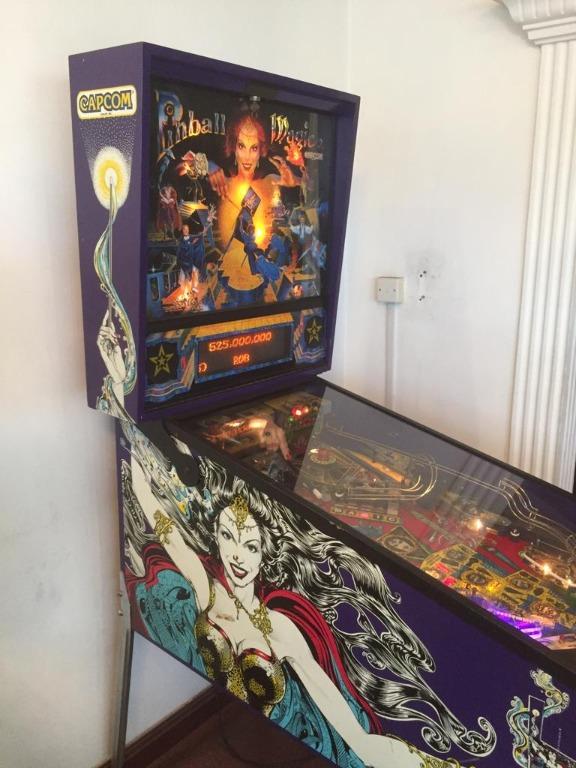 CAPCOM PINBALL MAGIC 1995 ANTIQUE COLLECTIBLE LIMITED EDITION, Hobbies ...