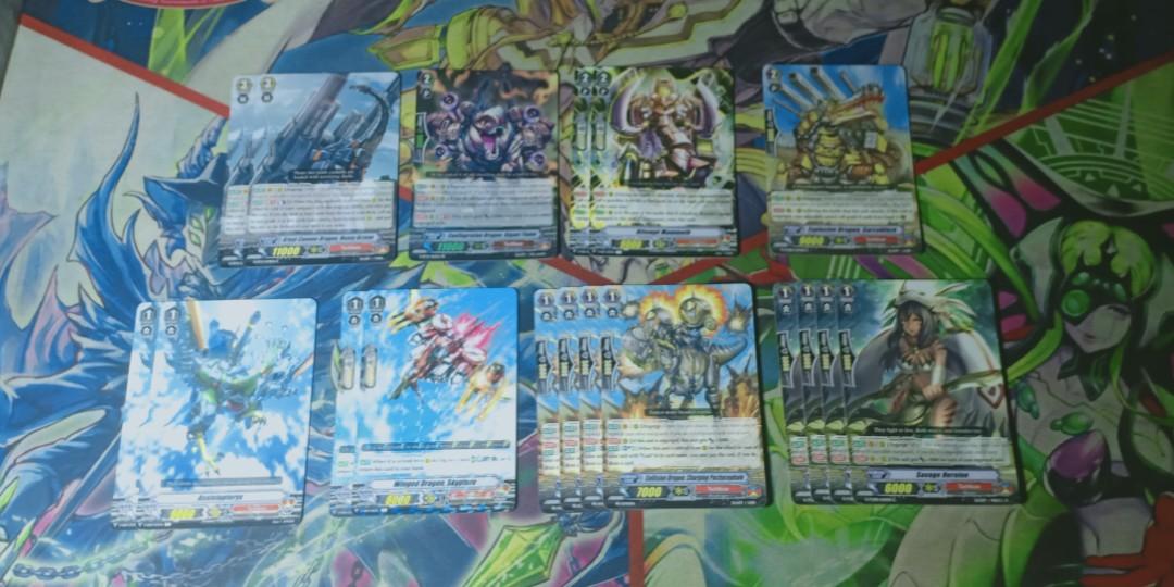 Cardfight Vanguard Tachikaze Gaia Premium Deck, Hobbies & Toys, Toys ...