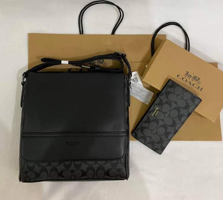 Coach Bundle, Men's Fashion, Bags, Sling Bags on Carousell