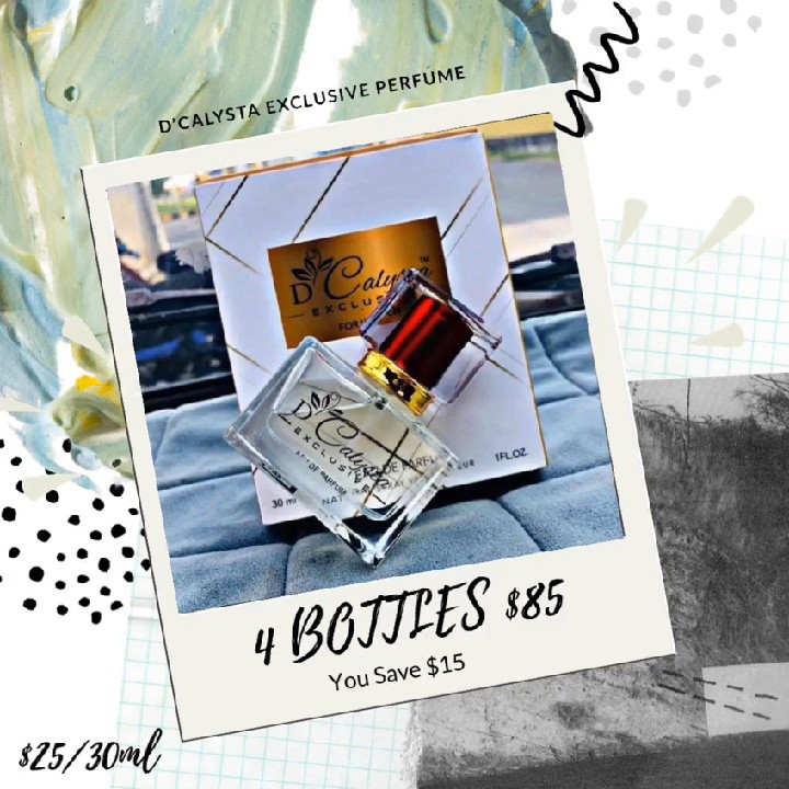 D'Calysta Exclusive Perfume, Beauty & Personal Care, Fragrance ...