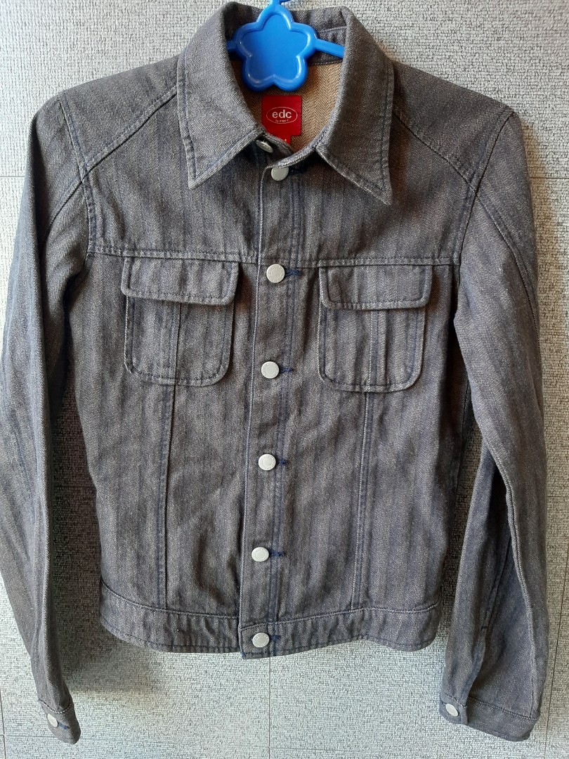 Denim Jacket EDC Esprit, Women's Fashion, Coats, Jackets and Outerwear ...