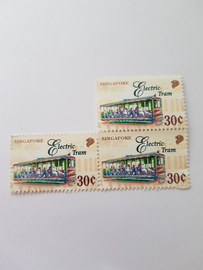 Electric Tram stamp, Hobbies & Toys, Memorabilia & Collectibles, Stamps ...