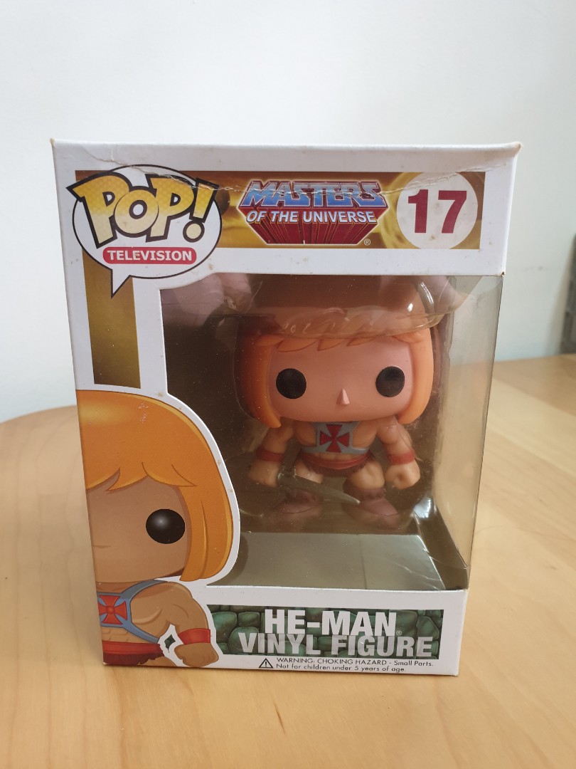 Funko Pop Masters of the Universe He Man Rare 1st Gen, Hobbies & Toys ...