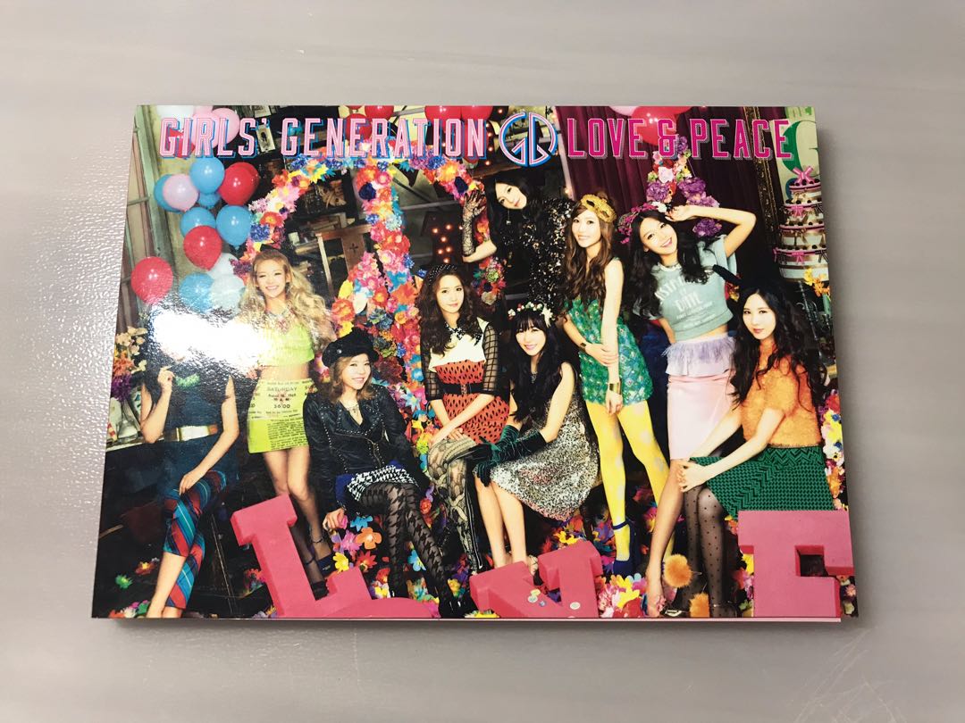 少女時代 GIRL’S GENERATION JAPAN 3rd ALBUM LOVE & PEACE, 興趣及遊戲, 收藏品及紀念品, 韓流 ...