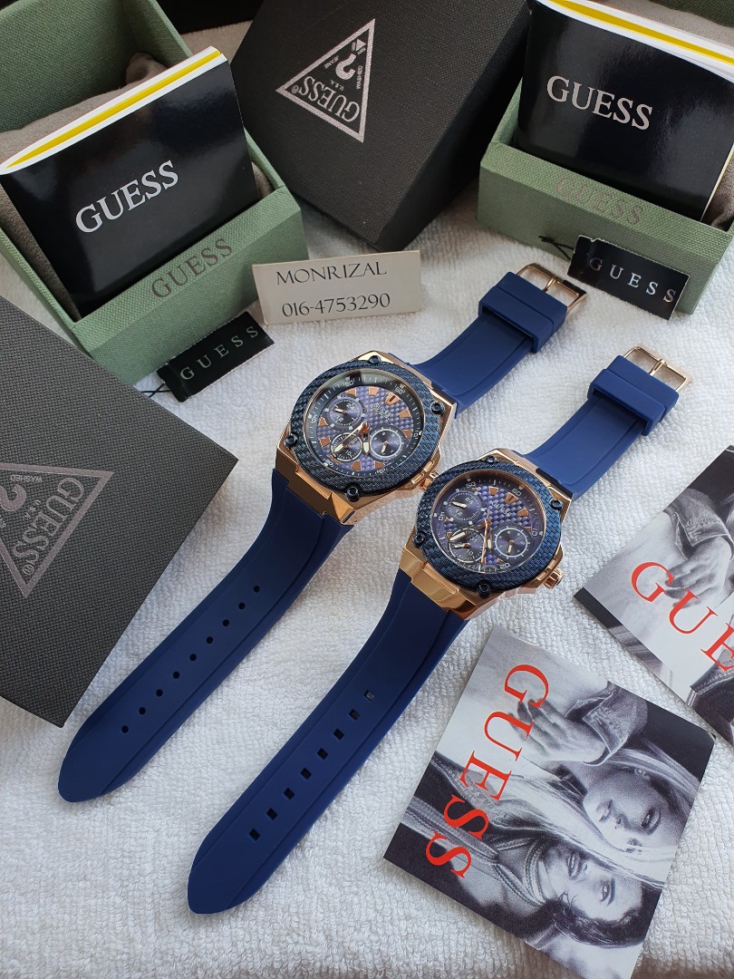 Guess couple set, Luxury, Watches on Carousell