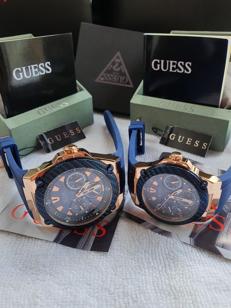 Guess couple set, Luxury, Watches on Carousell