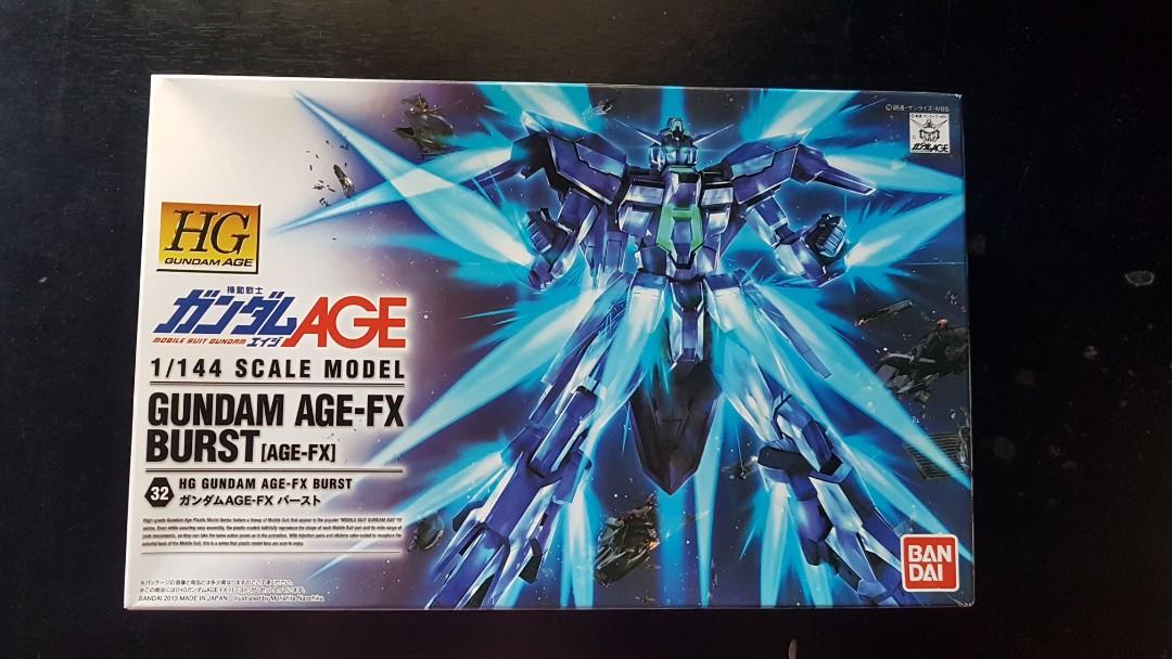 HG Gundam Age-Fx Burst, Hobbies & Toys, Toys & Games on Carousell