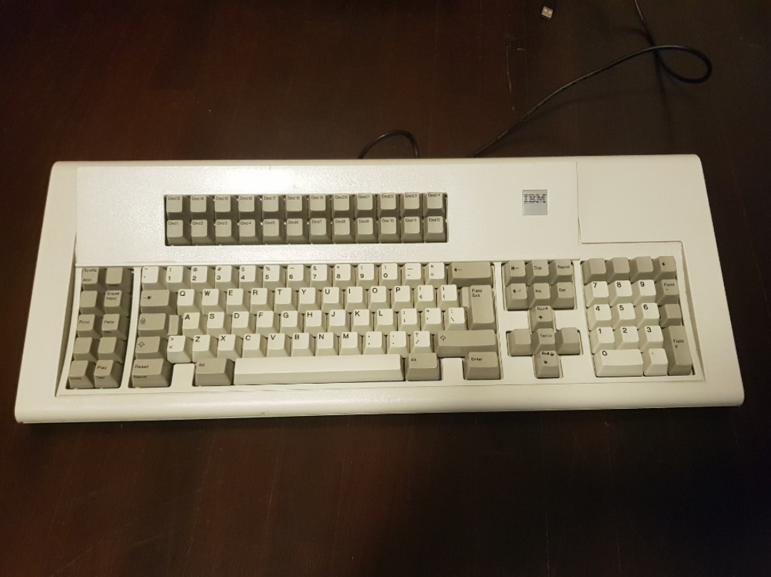 IBM Model M 122 Mechanical Keyboard, Computers & Tech, Parts ...