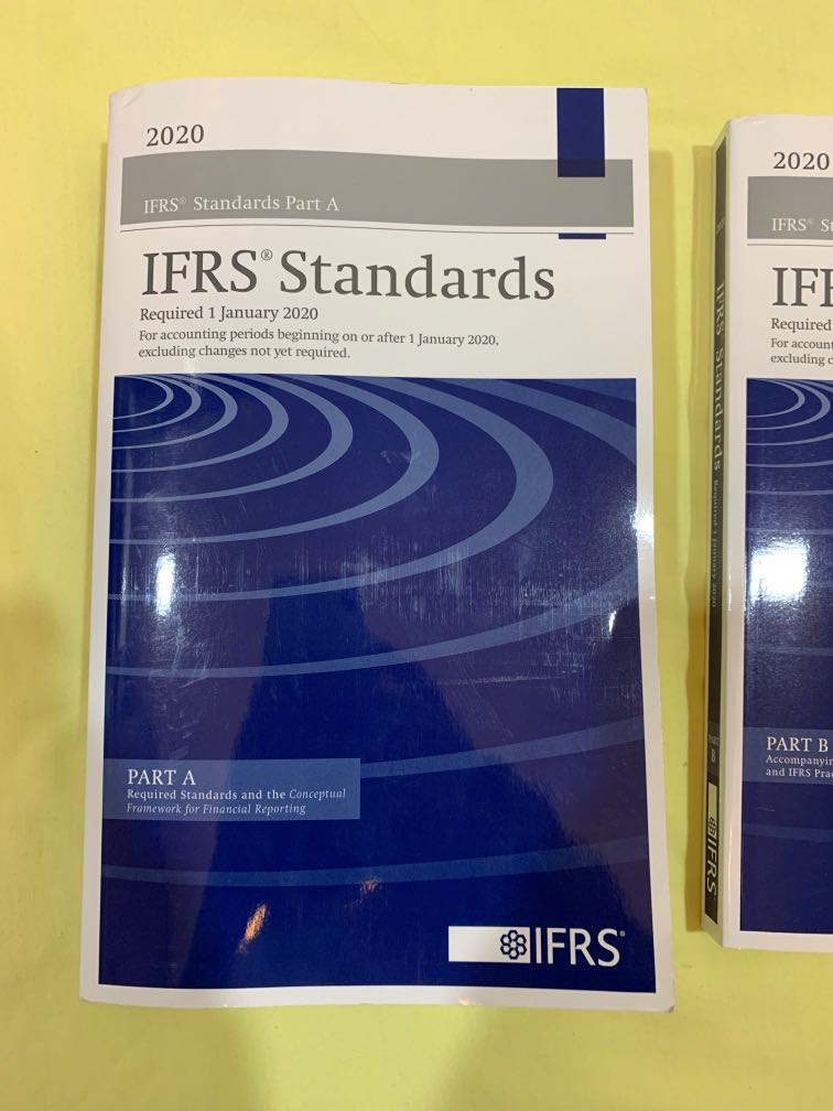 IFRS standards for periods 1 Jan 2020 onwards, Hobbies & Toys, Books ...
