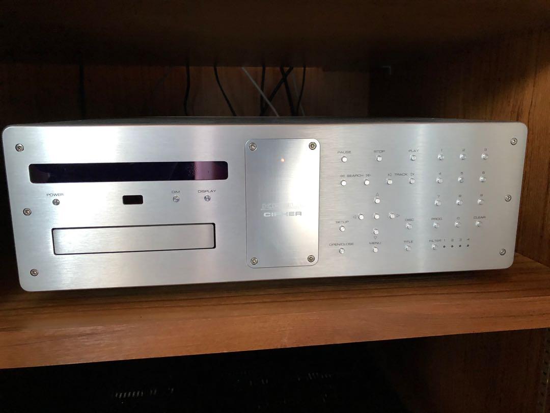 Krell Evolution Evo Cipher Balanced SACD CD Player, Audio, Other Audio ...