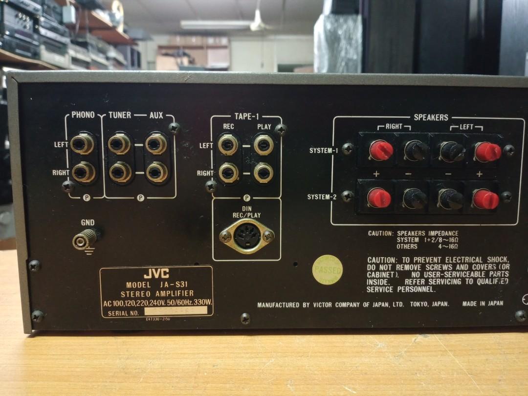 Ku jvc stereo vintage amp 31, Audio, Portable Music Players on Carousell