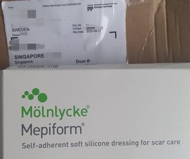 (Large) Scar Sheet 10 x 18 cm Mepiform Silicon sheet, Beauty & Personal ...