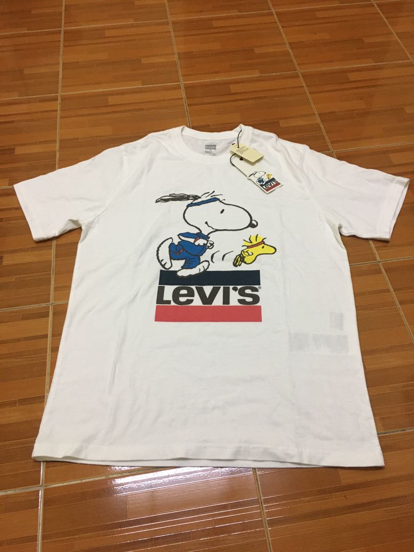 Levis X Snoopy, Men's Fashion, Bottoms, Jeans on Carousell