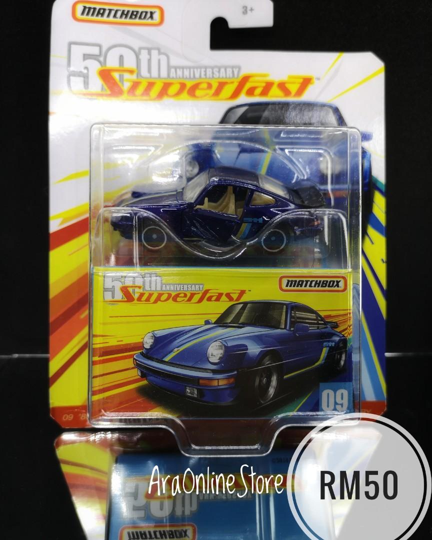 Matchbox 50th Anniversary Superfast '80 Porsche 911 Turbo, Hobbies ...
