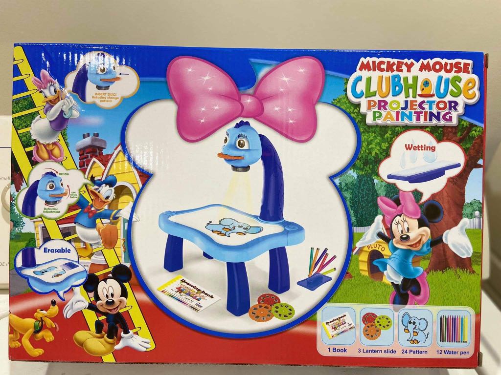Mickey Mouse Clubhouse Projector Painting, Hobbies & Toys, Toys & Games ...