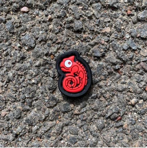 Mini Ranger Chameleon Flag Ranger Eye (RE PATCH), Hobbies & Toys ...
