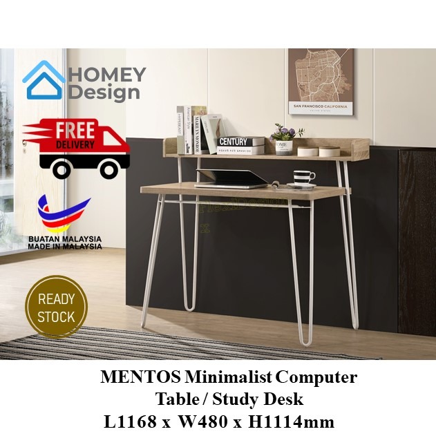 Minimalist Computer table/Desk/Study Table, Furniture & Home Living ...