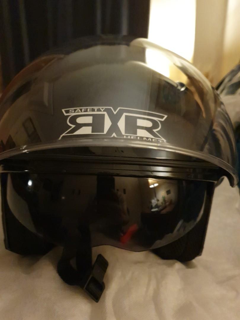 new RXR full safety helmet with visor, Motorbikes, Motorbike Parts ...
