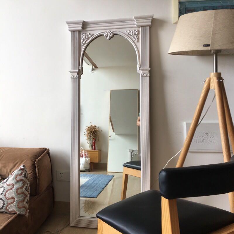 PO | French pillar | Luxury mirror, Furniture & Home Living, Home Decor ...