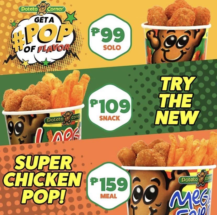 Potato corner popcorn and chicken pops, Food & Drinks, Local Eats on ...