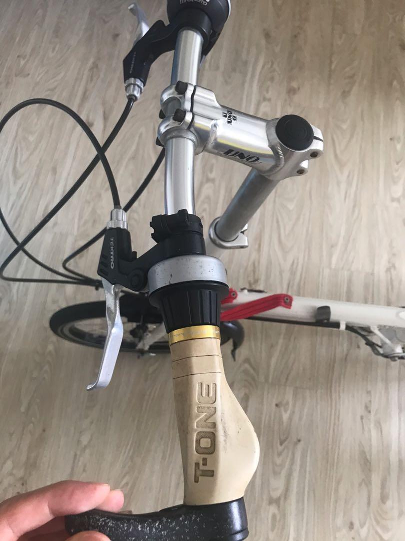 Rare Bike Friday Tikit (foldable white), Sports Equipment, Bicycles ...