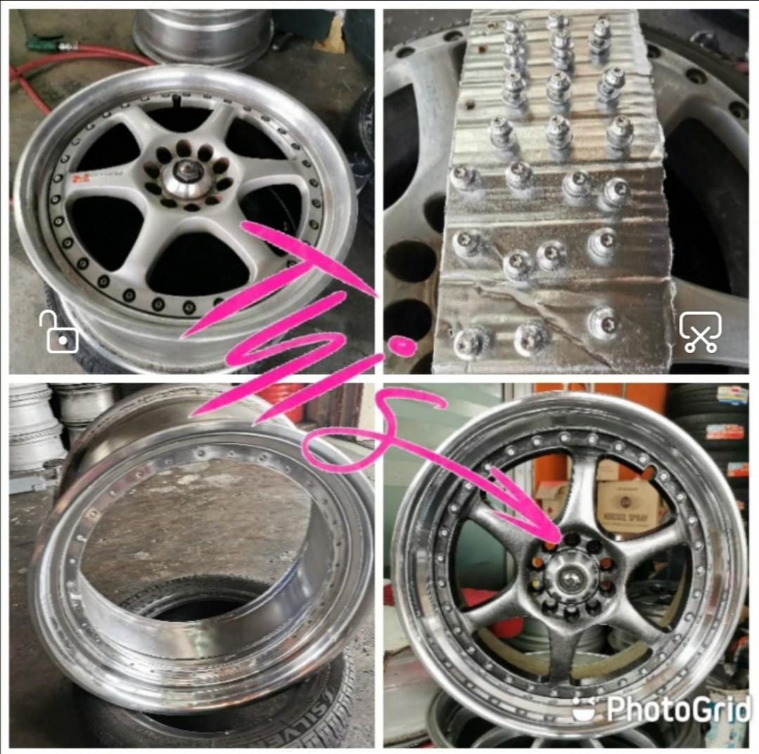 Rim Repair (Dent) & Refurbish, Auto Accessories on Carousell