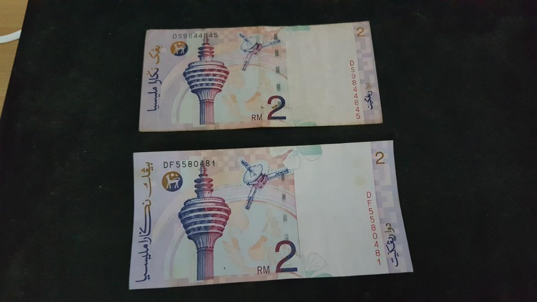 RM2 ringgit note set, Hobbies & Toys, Collectibles & Memorabilia ...