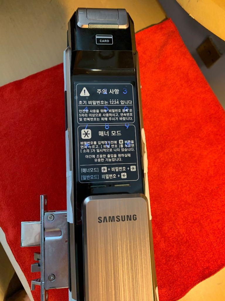 SAMSUNG DIGITAL LOCK MODEL SHS-P910 (Parallel Import Version), Mobile ...