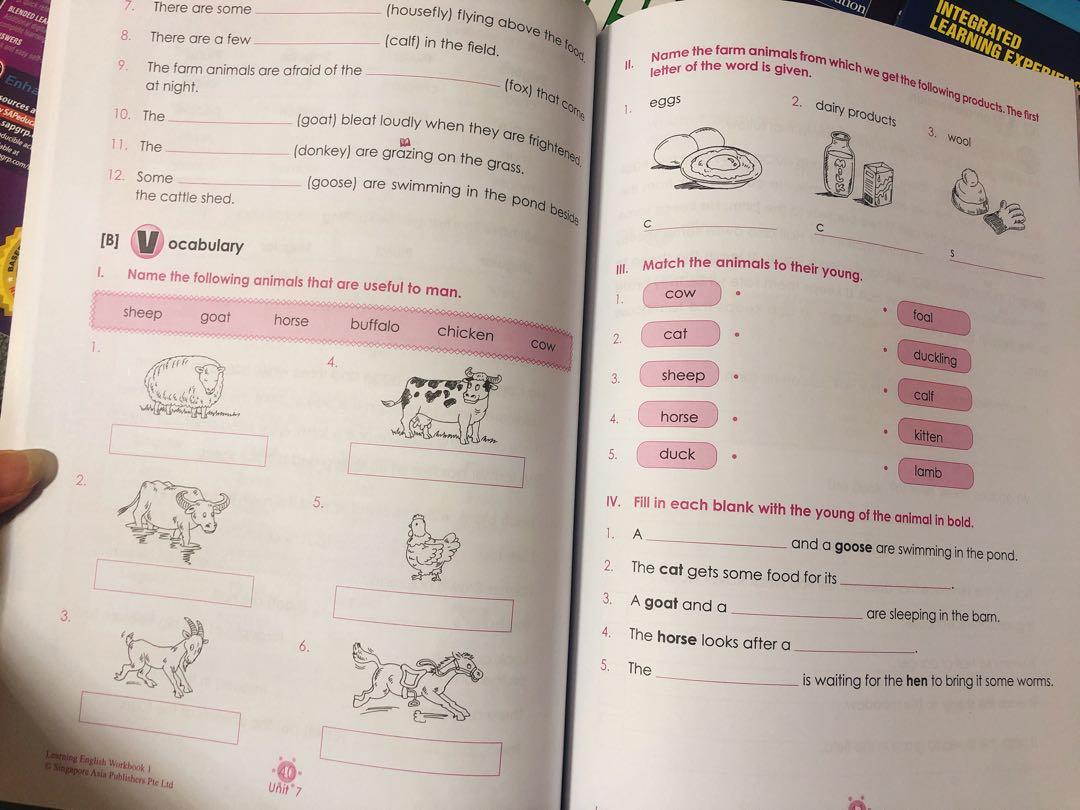 【現貨】英語SAP教輔 英文補充練習Learning English 6册 SAP Learning English Workbook 一套6 ...