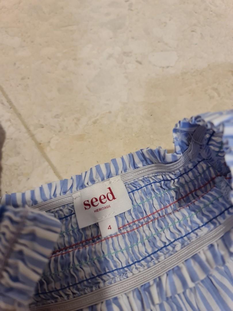 Seed Girl dress 3-4yo, Babies & Kids, Babies & Kids Fashion on Carousell