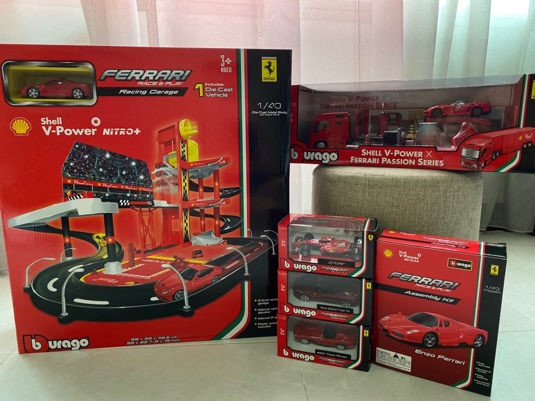 Shell V-Power Ferrari Collectible Set, Hobbies & Toys, Toys & Games on ...