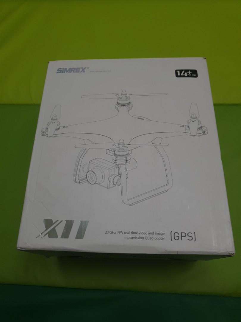 SIMREX X11 Drone, Photography, Drones on Carousell