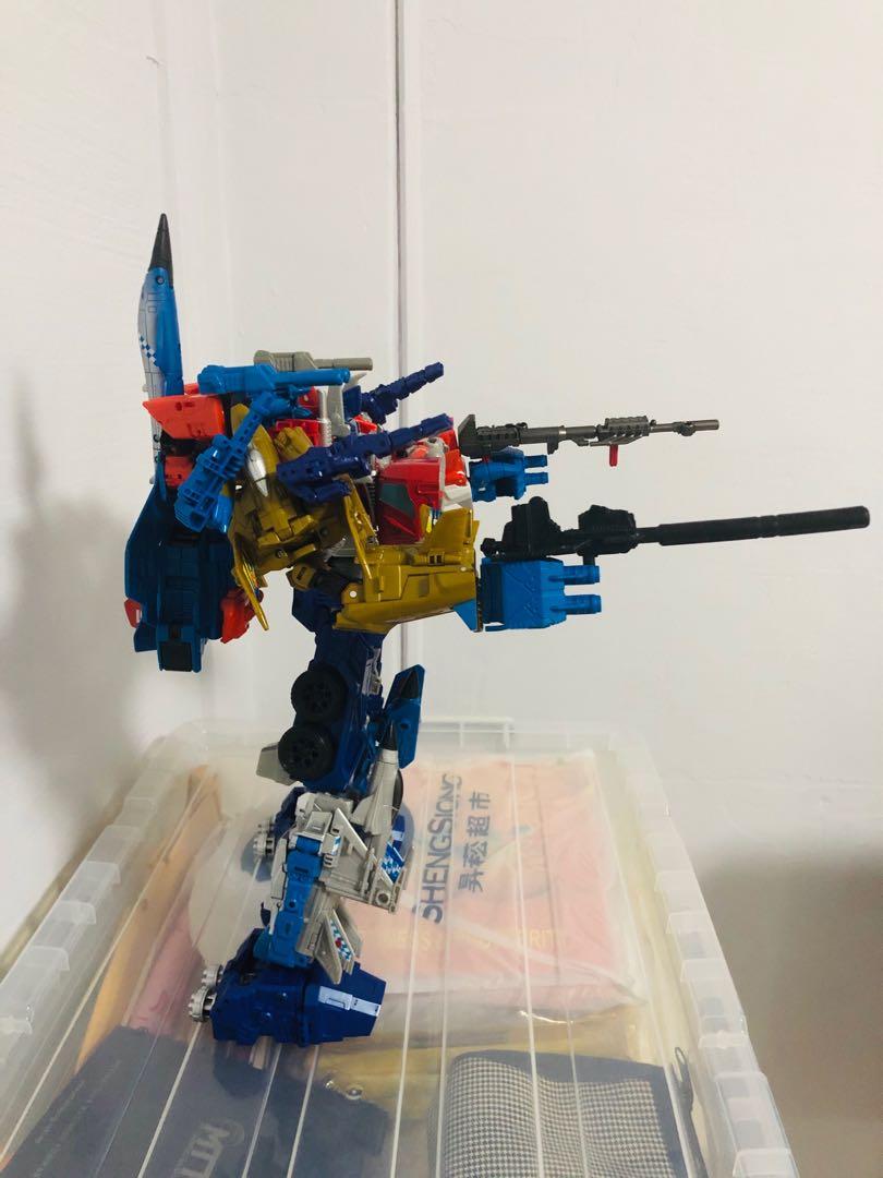 Transformers Combined War Optimus Prime Aerialbots Custom!!!, Toys ...