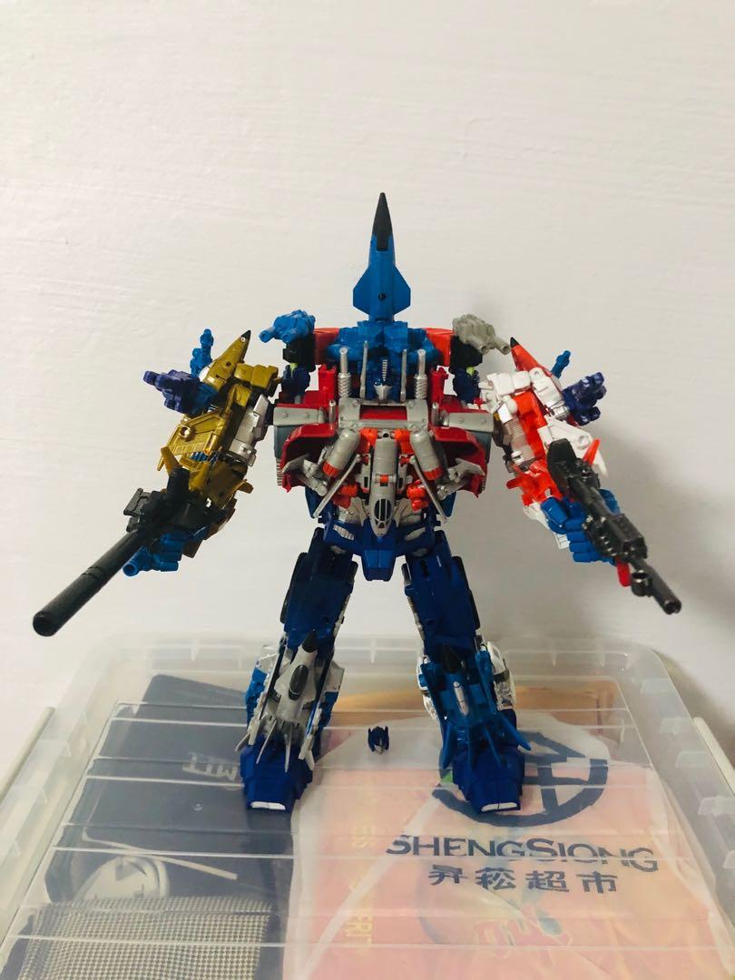 Transformers Combined War Optimus Prime Aerialbots Custom!!!, Toys ...