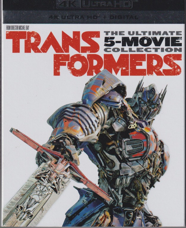 Transformers The Ultimate 5-Movie Collection 4K Blu ray/Bluray, Hobbies ...
