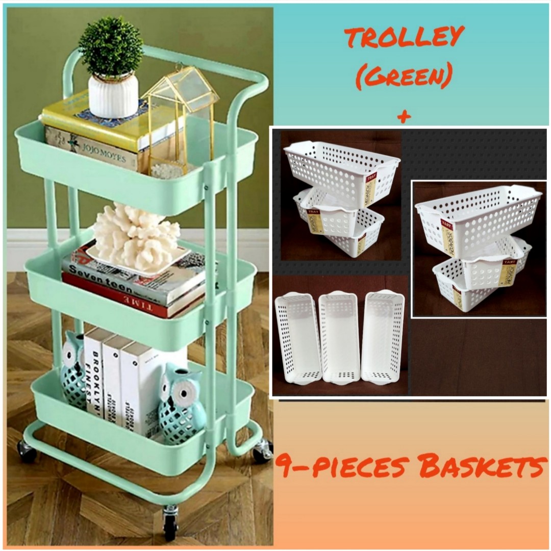 Trolley (complete set), Furniture & Home Living, Home Improvement ...