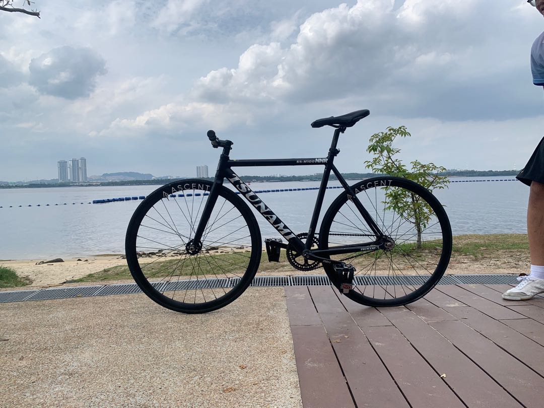 Tsunami frame+fork and legend seatpost , Sports Equipment, Bicycles ...