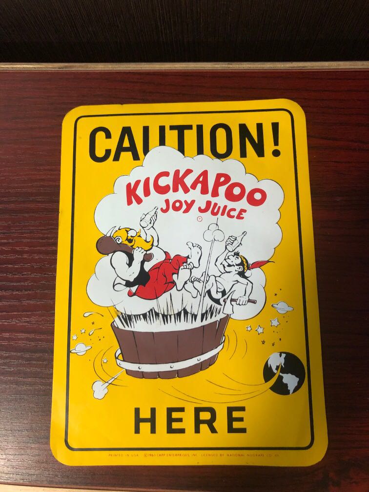 Vintage Kickapoo Sticker 16x22cm, Hobbies & Toys, Memorabilia ...